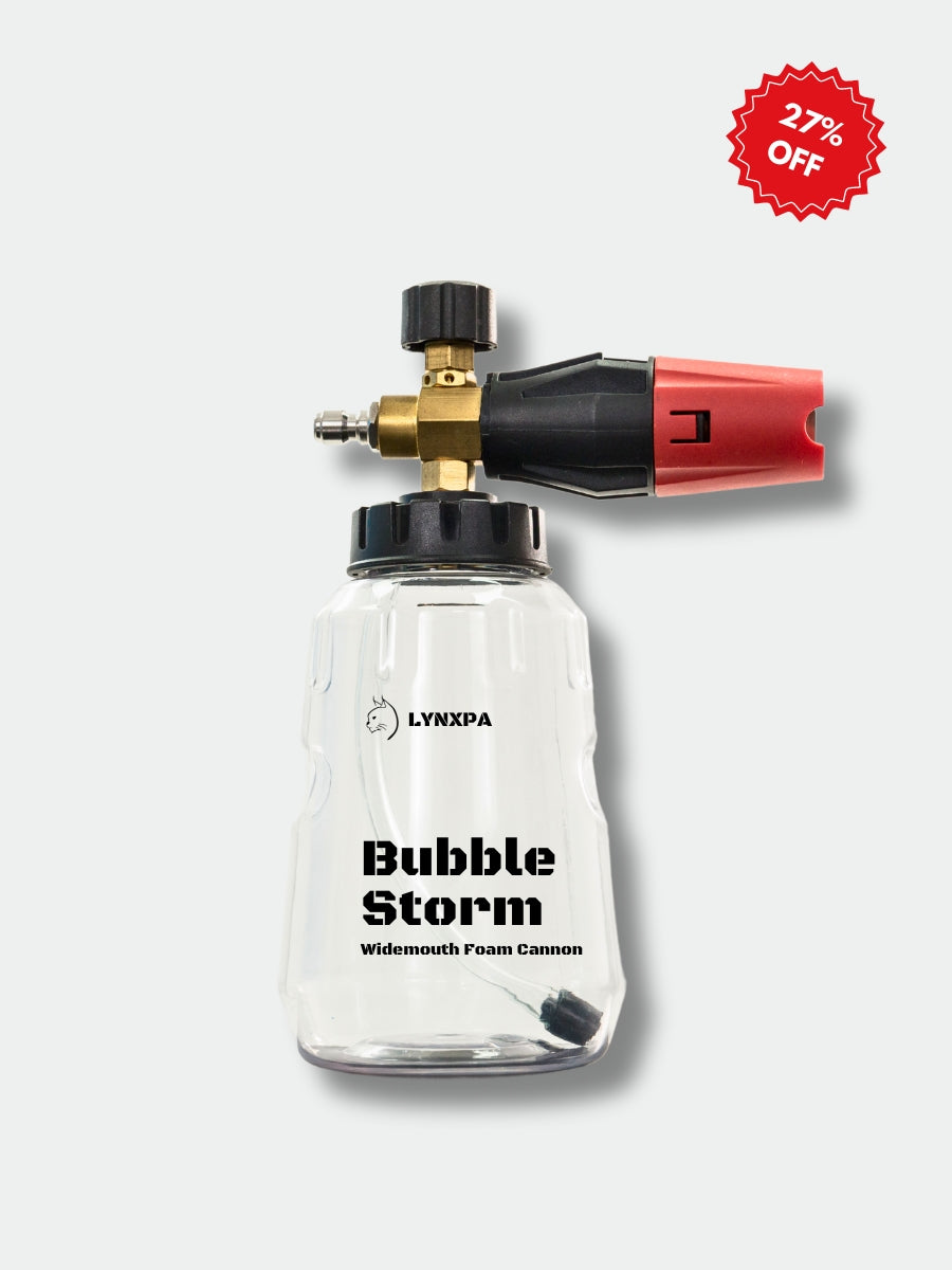 Bubble Storm Premium Wide-mouth Foam Cannon 4000 PSI – LynxPa Tools